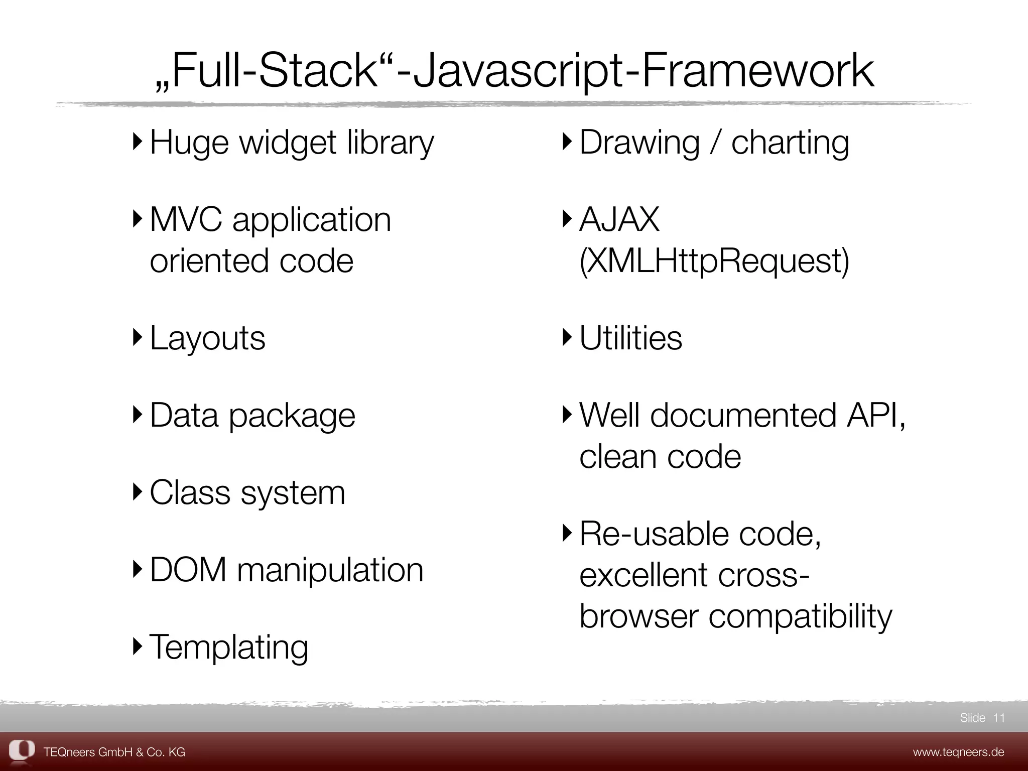 Introduction to Ext JS 4 | PPT