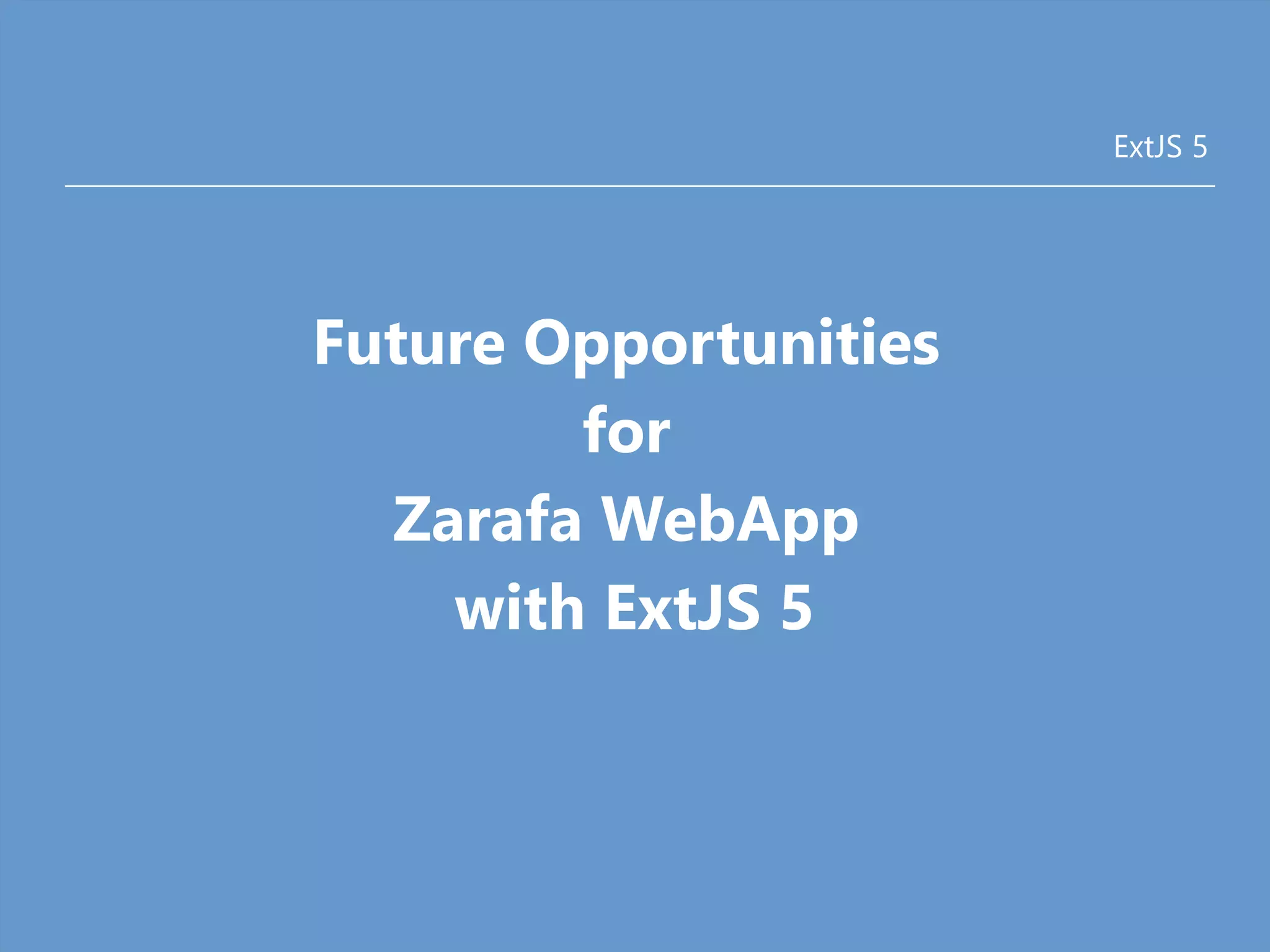 Introduction to ExtJs 5 | PPT