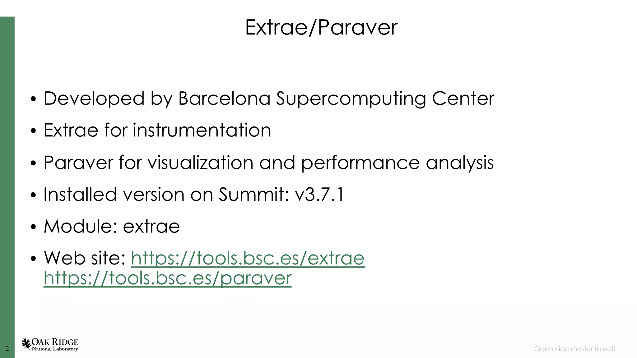 Introduction to Extrae/Paraver, part I | PDF
