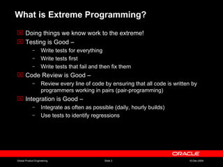 Introduction To Extreme Programming | PPT