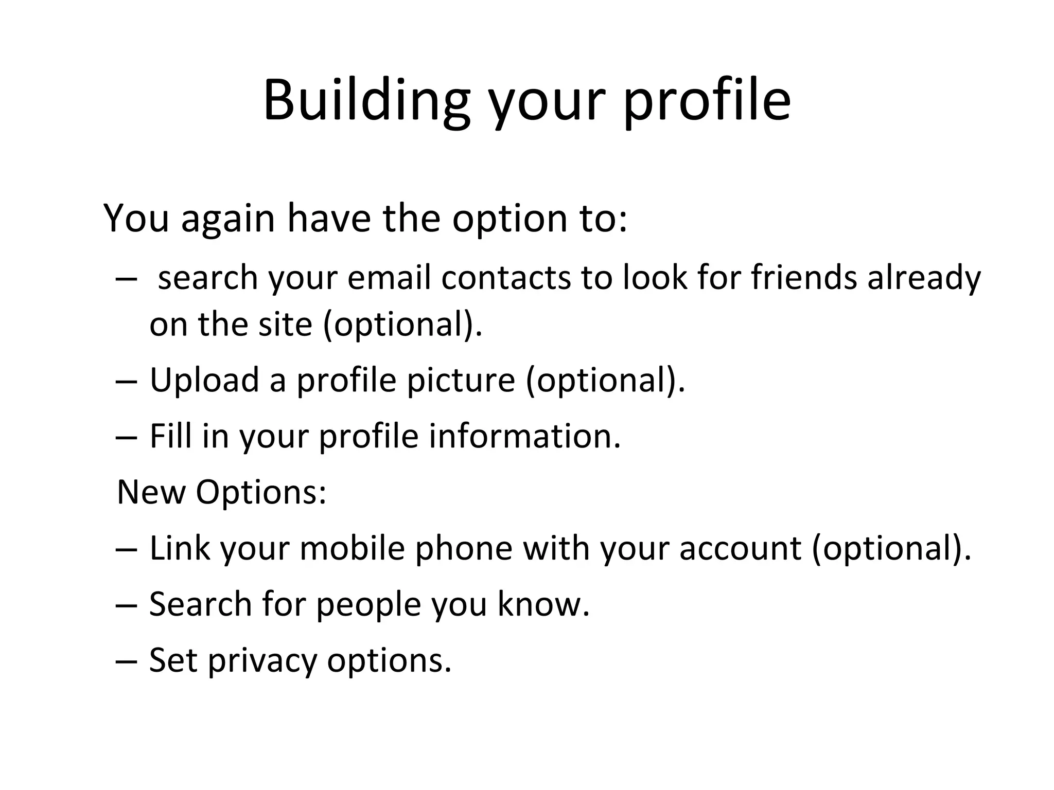 Introduction to Facebook | PPT
