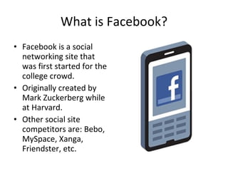 Introduction to Facebook | PPT