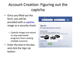 Introduction to Facebook | PPT