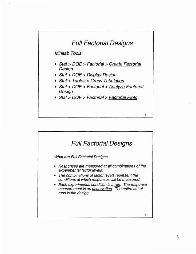 Introduction to factorial designs | PDF