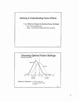 Introduction to factorial designs | PDF