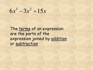 Introduction to factoring | PPTX