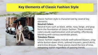Introduction to Fashion - Introduction, Style, Trend, Fad, Classics ...