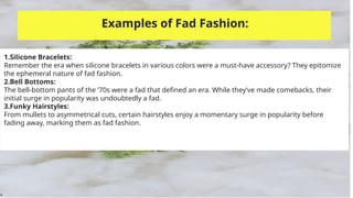 Introduction to Fashion - Introduction, Style, Trend, Fad, Classics ...