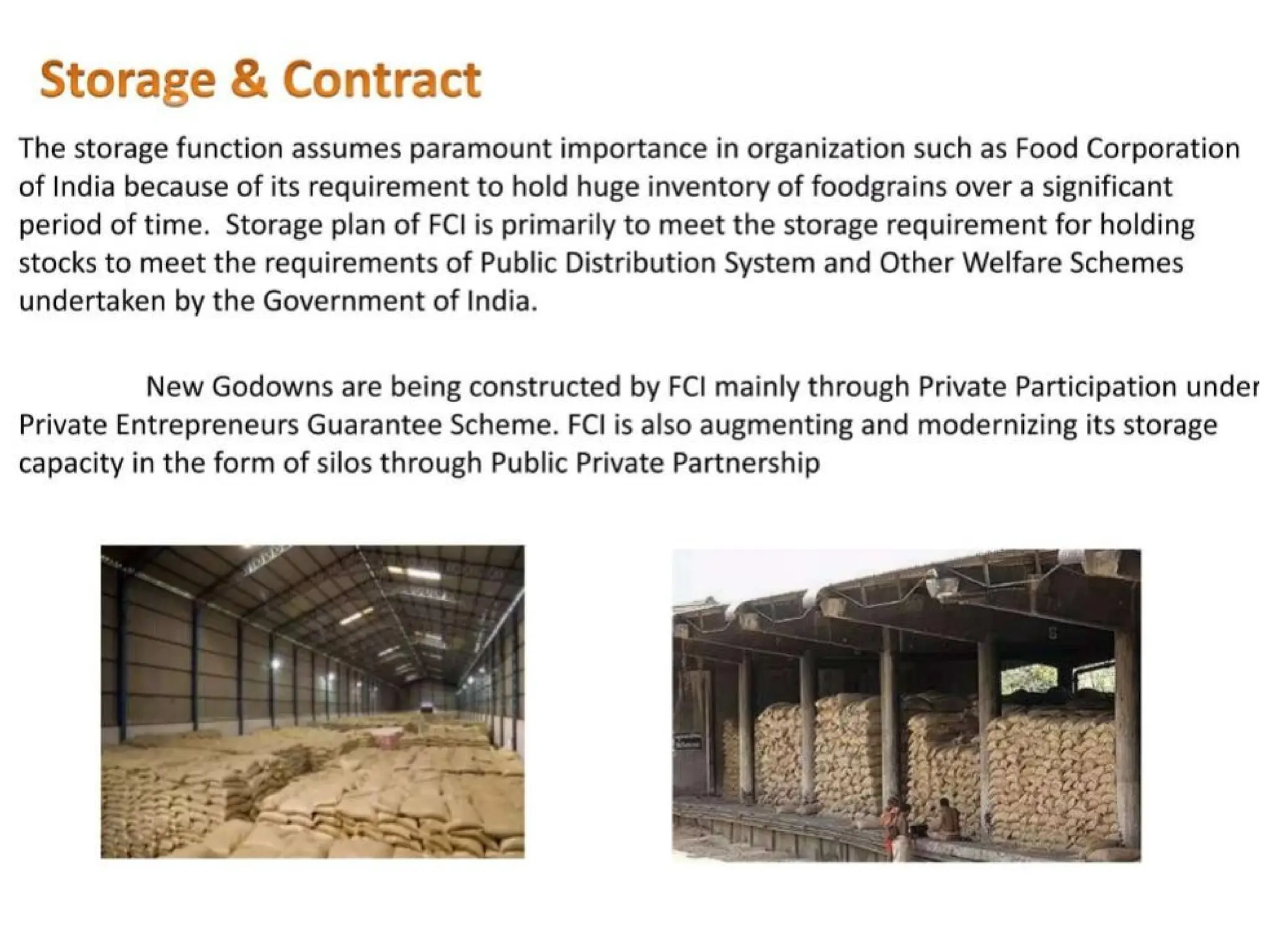 Introduction to FCI ( food corporation of India) .pptx