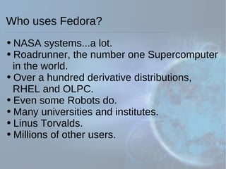 Introduction To Fedora | ODP