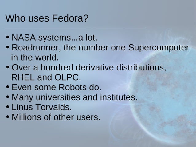 Introduction To Fedora | ODP