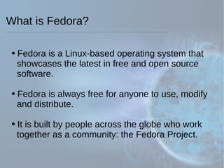 Introduction To Fedora | ODP