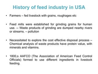 Introduction to feed technology , CLFMA vision and importance | PPT