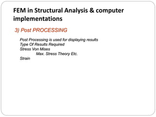 Introduction to fem | PPTX