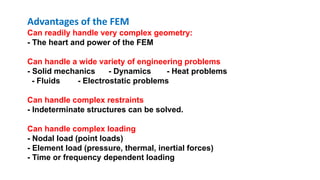 Introduction to fem(dmt) | PPTX
