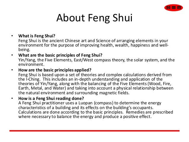 Introduction to Traditional Feng Shui