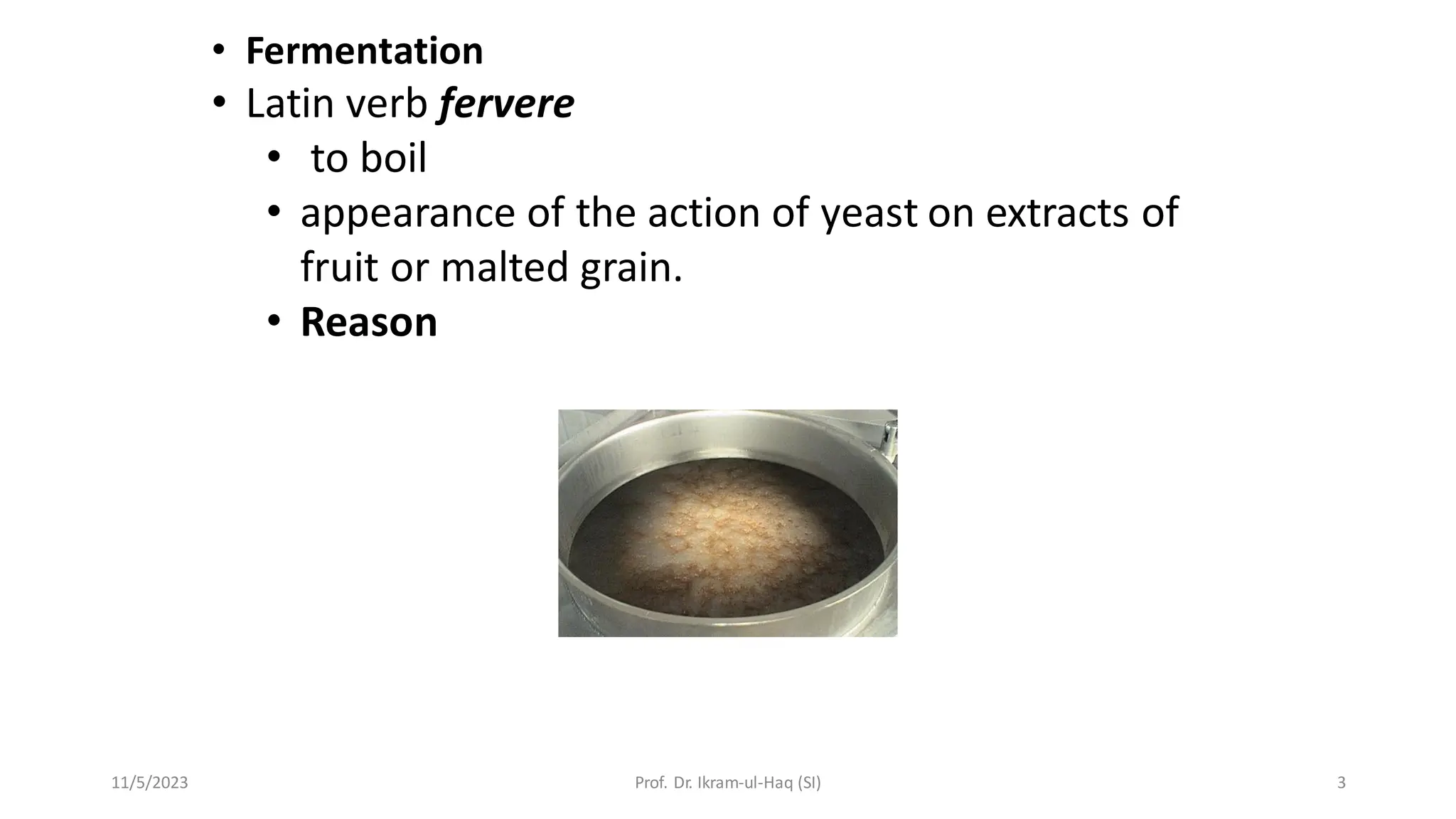 Introduction to fermentation and range of fermentation processes | PDF