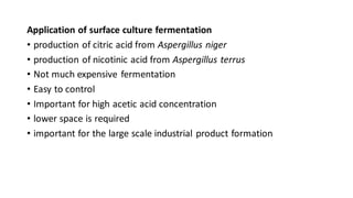 Introduction to fermentation and range of fermentation processes | PDF
