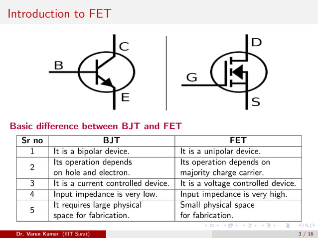 Introduction to Junction Field Effect Transistor | PDF