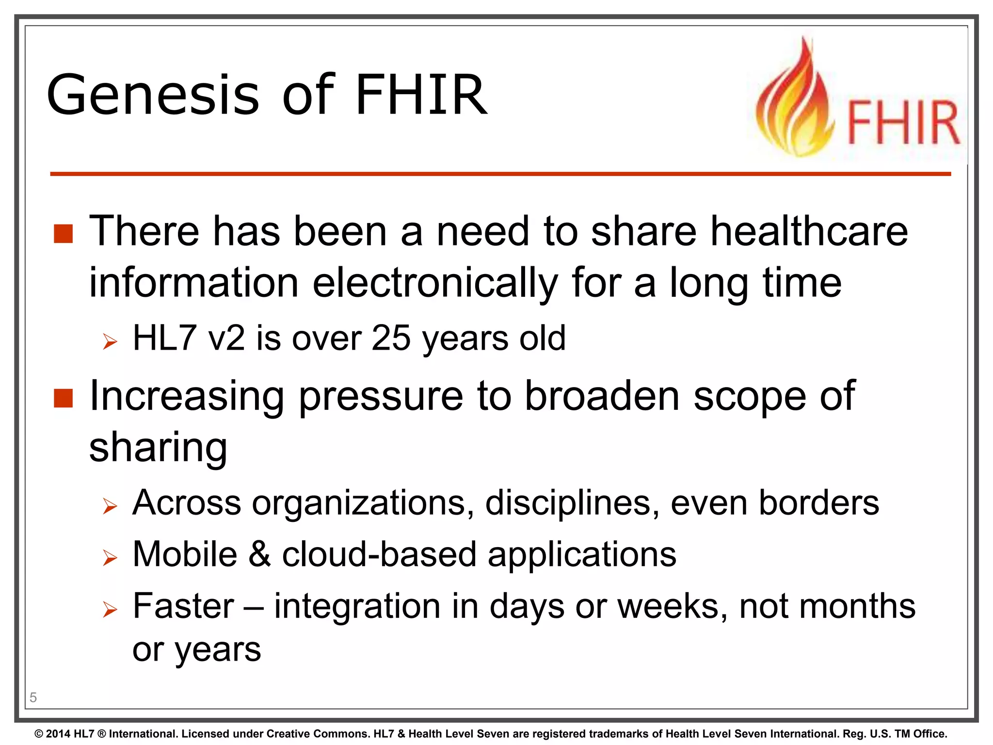 Introduction to FHIR™ | PPTX