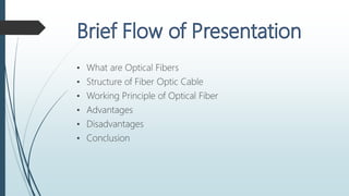 Introduction to fiber optics | PPTX
