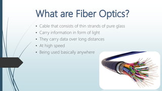 Introduction to fiber optics | PPTX