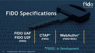 Introduction to the FIDO Alliance: Vision & Status | PPT
