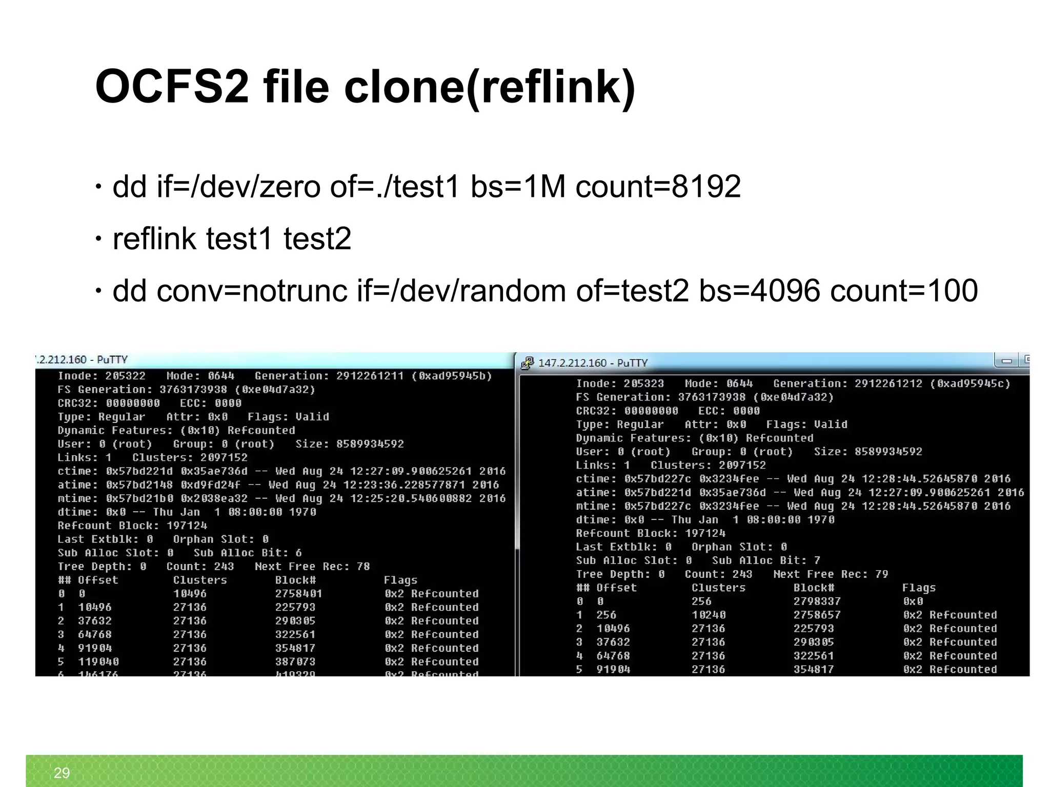 Introduction To File System And Ocfs2 Ppt
