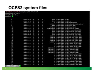 Introduction to file system and OCFS2 | PPT