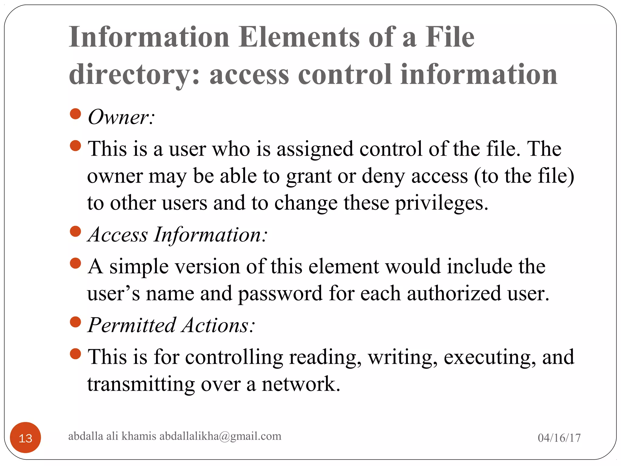 Introduction to file systems | PPT