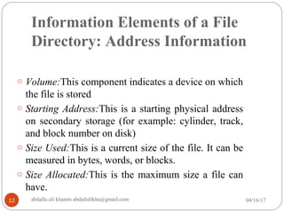 Introduction to file systems | PPT