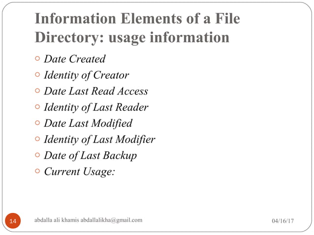 Introduction to file systems | PPT