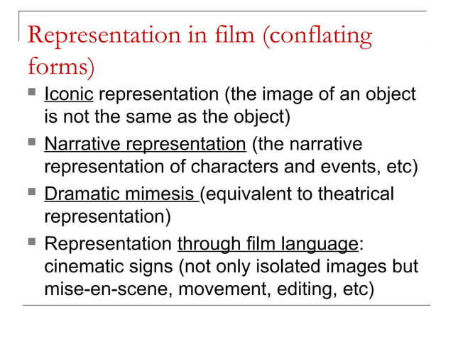 Introduction to film analysis, semiotics | PPT