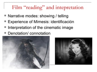 Introduction to film analysis, semiotics | PPT