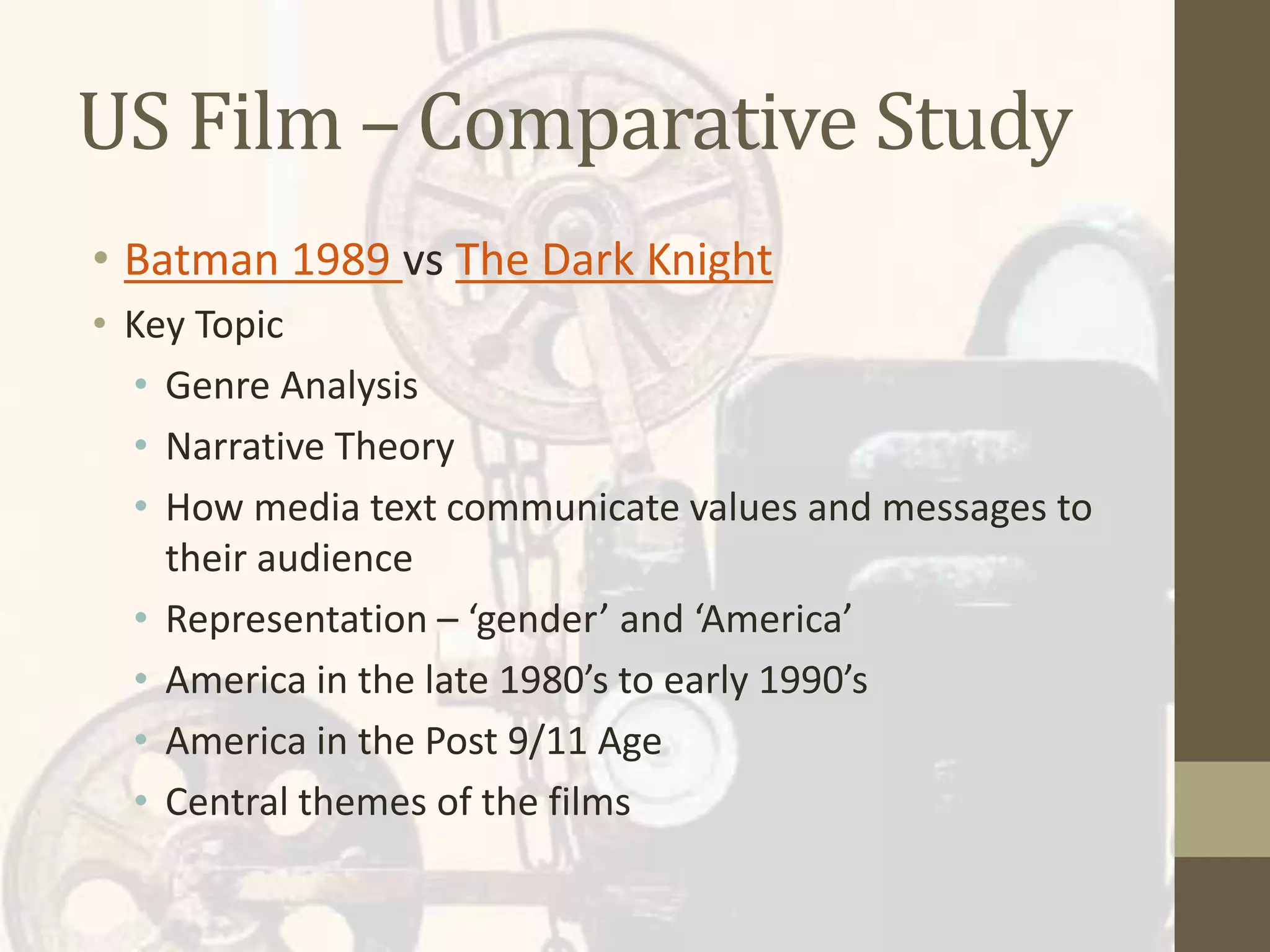 Introduction to Film Studies | PPTX | Movies | Entertainment