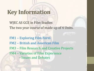 Introduction to Film Studies | PPTX | Movies | Entertainment