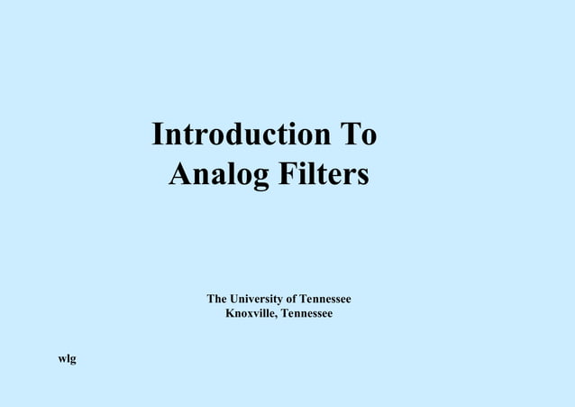 Introduction To the Filters.ppt