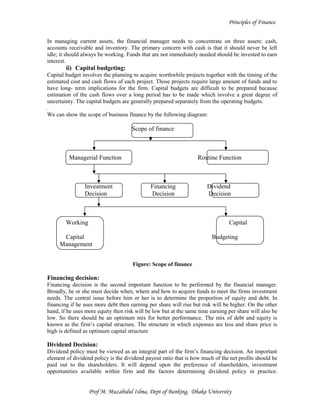 Introduction to financial management | PDF