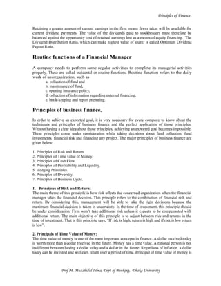 Introduction to financial management | PDF