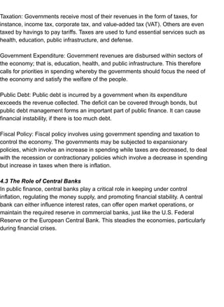 Introduction to Finance from the start and end | PDF