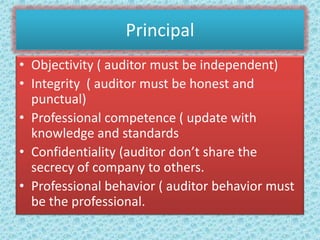 financial statements and audit | PPTX