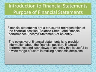 financial statements and audit | PPTX