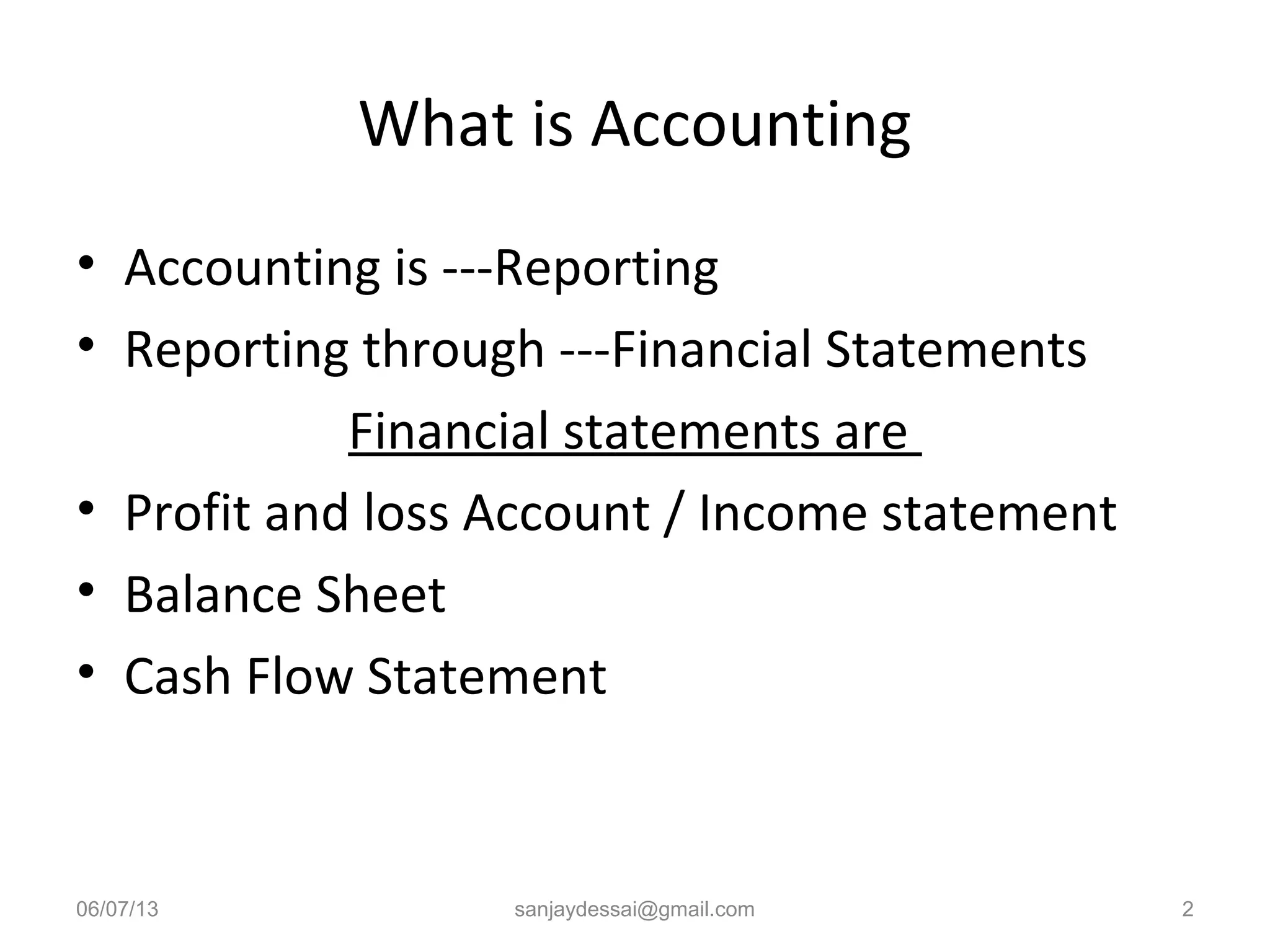 Introduction to financial accounting ( Simple understanding of ...