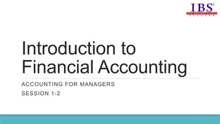 Introduction to Financial Accounting | PPT