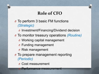 Introduction to financial management | PPT
