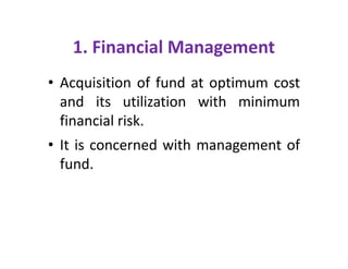Introduction to financial management | PDF