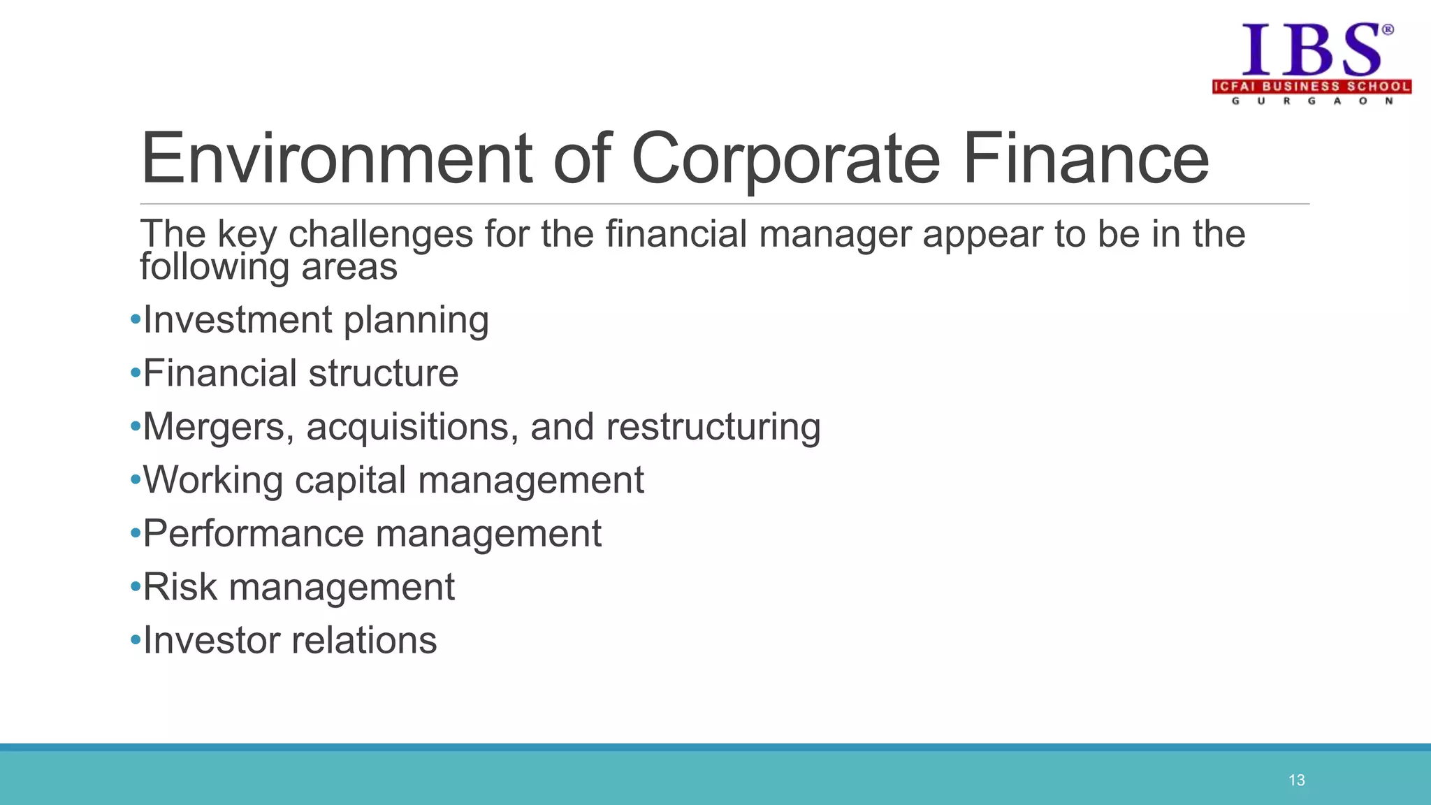 Introduction to Financial Management | PPT