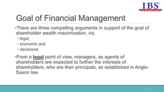 Introduction to Financial Management | PPTX