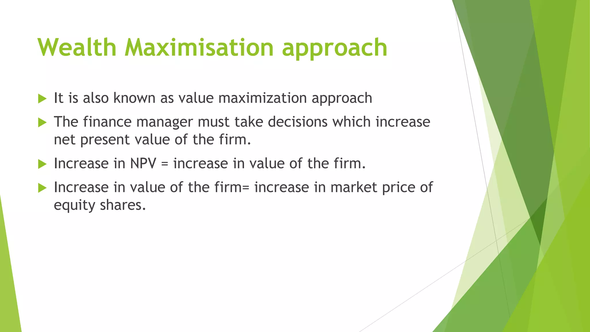 Introduction to financial management | PPTX
