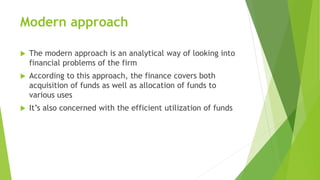 Introduction to financial management | PPTX